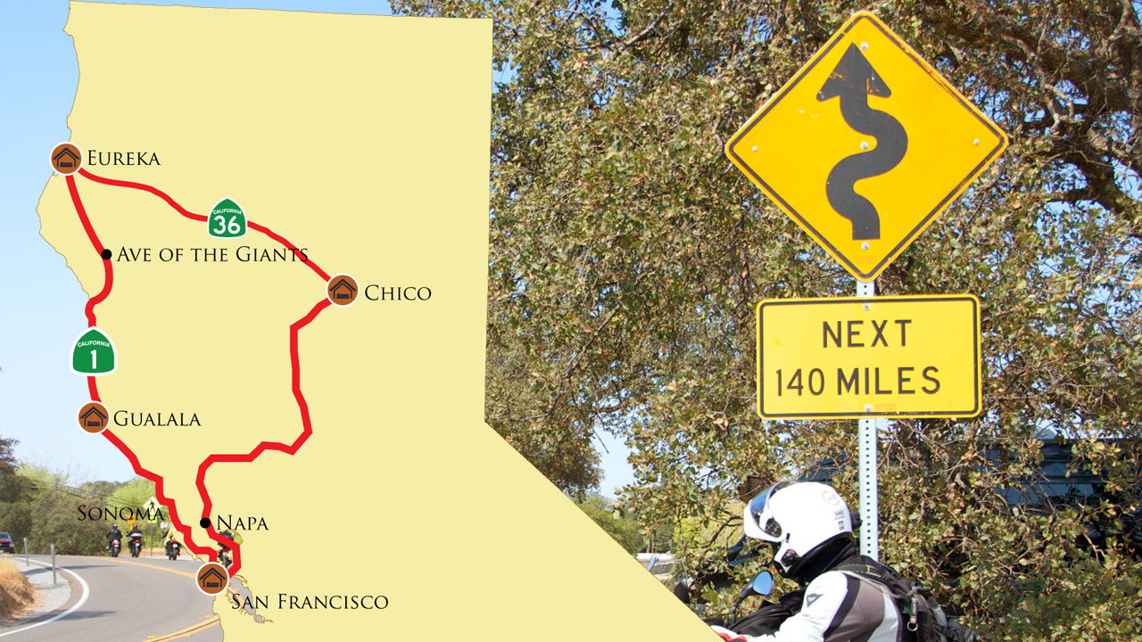 Best Motorcycle Routes In Northern California | Reviewmotors.co
